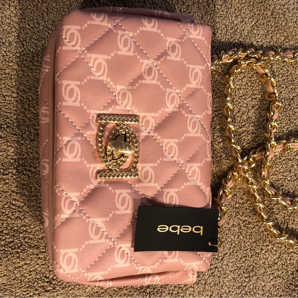 bebe | Bags | Bebe Pink Shoulder Purse New With Tags | Poshmark
